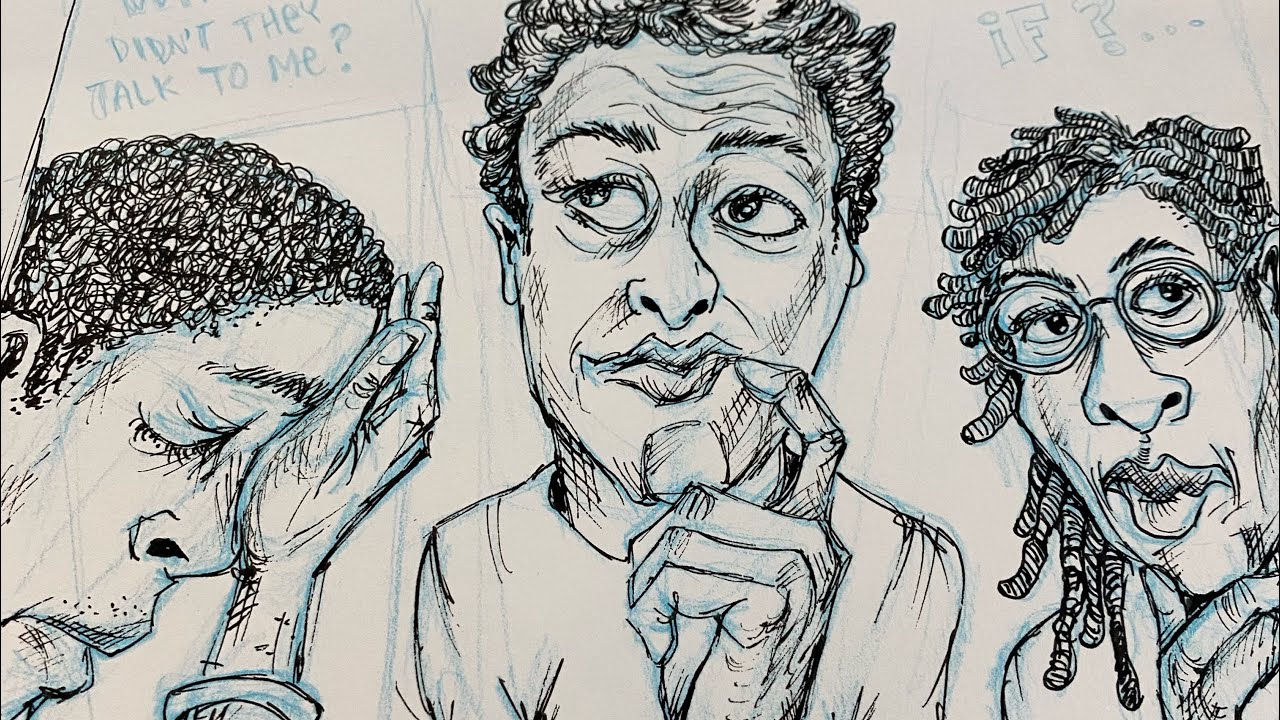 Grief Zine Page Inks: Exploring Stage Three BARGAINING - YouTube