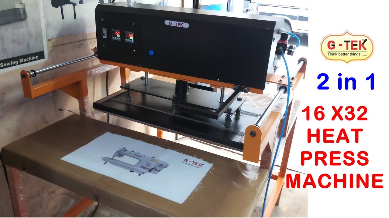 डायमंड चिपकानेवाली मशीन,16 x 32 Double Side Heat Press Machine, hotfix ...