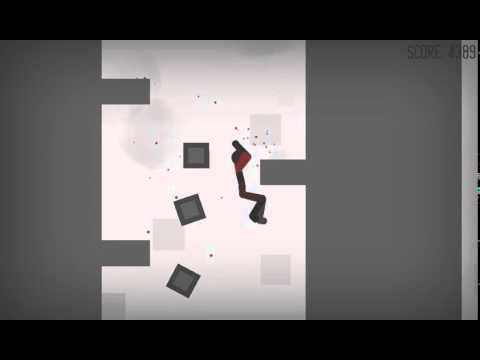 Stickman Dismounting replay: 9 418 points in Rabbit's Hole - YouTube