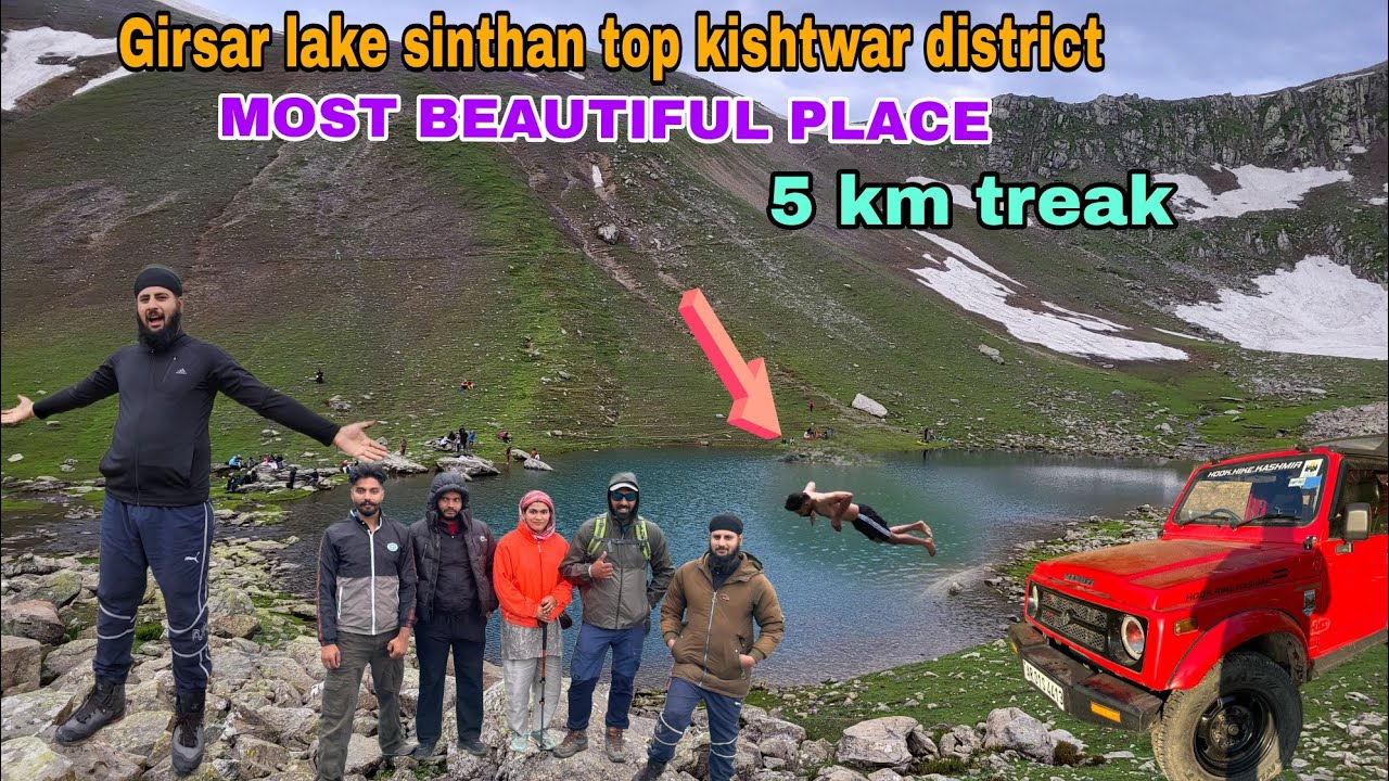 Girsar lake sinthan Top kishtwar District ♥️ - YouTube