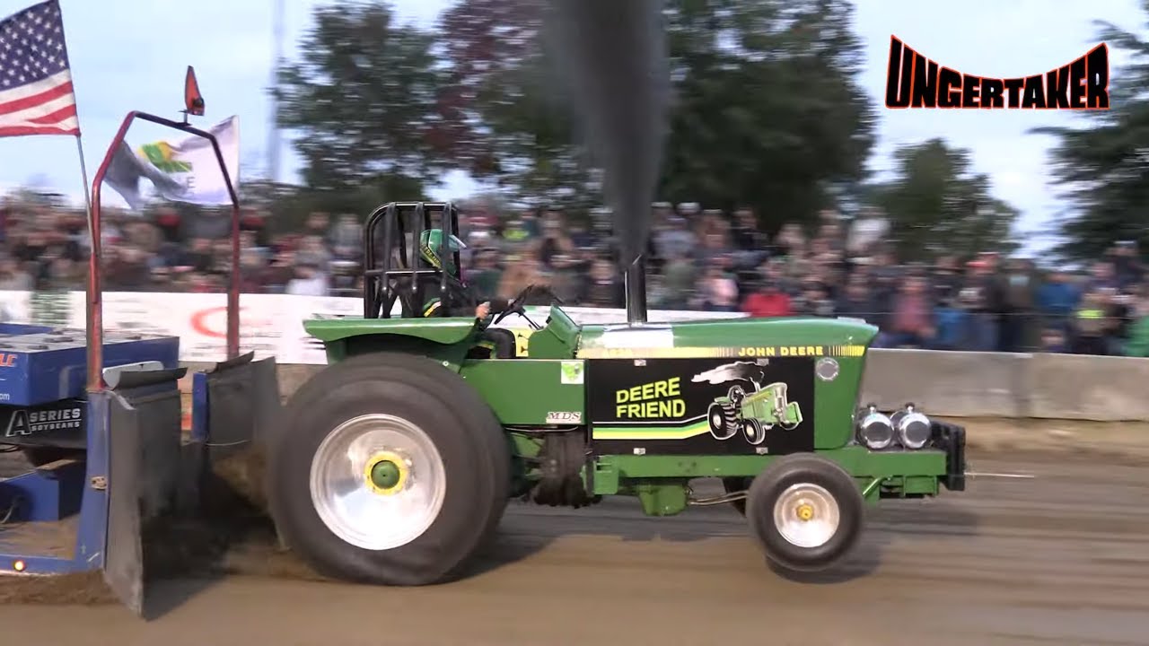 Limited Pro Stock / Super Farm Pulling Tractors at the 2020 Bunker Hill ...