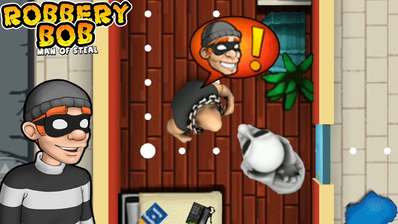 Robbery bob 1 – Costume Mario Ghost Using Rotten Donut #11 - YouTube