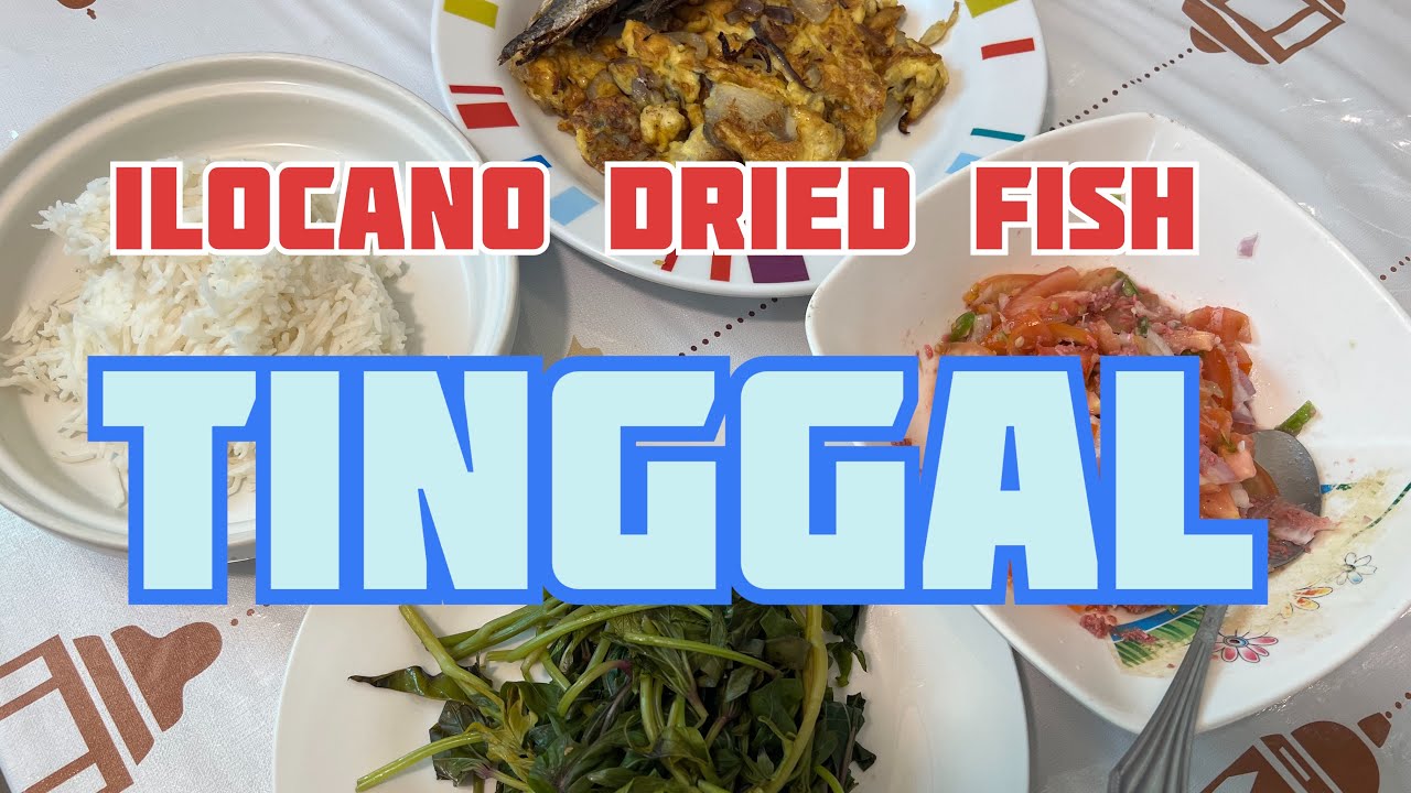 ILOCANO Dried fish (TINGGAL) - YouTube