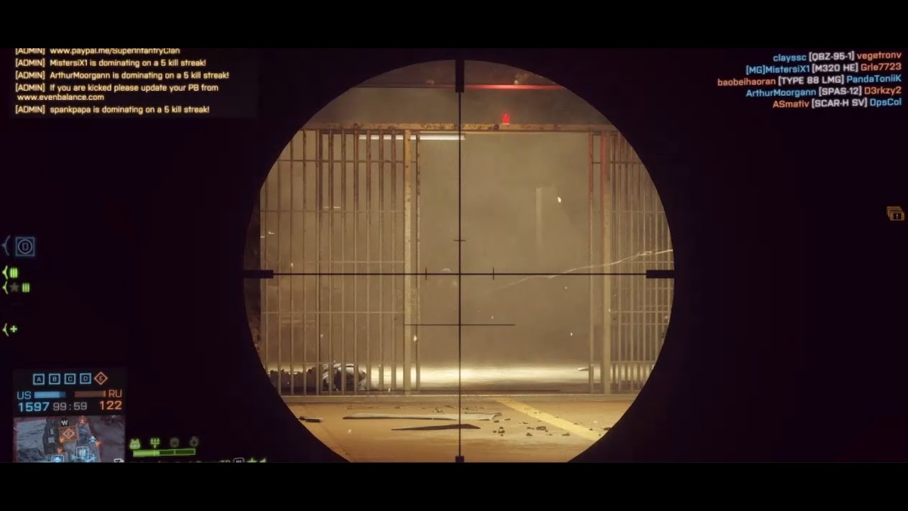 Battlefield 4 : sniper in locker - YouTube