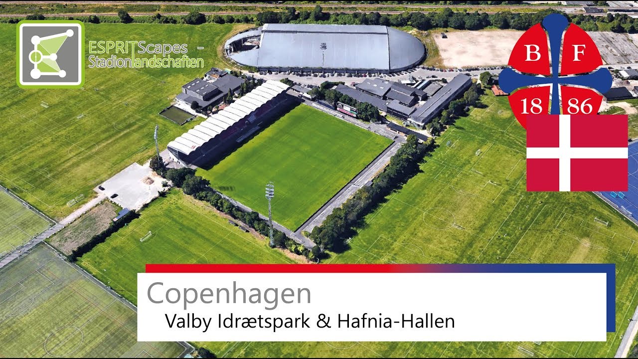 Valby Idrætspark & Hafnia-Hallen | Boldklubben Frem | Google Earth ...
