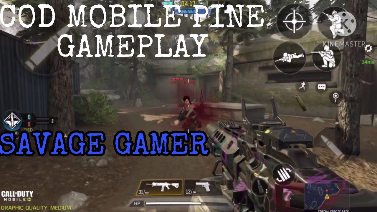Trying the new map Pine | CODM - YouTube