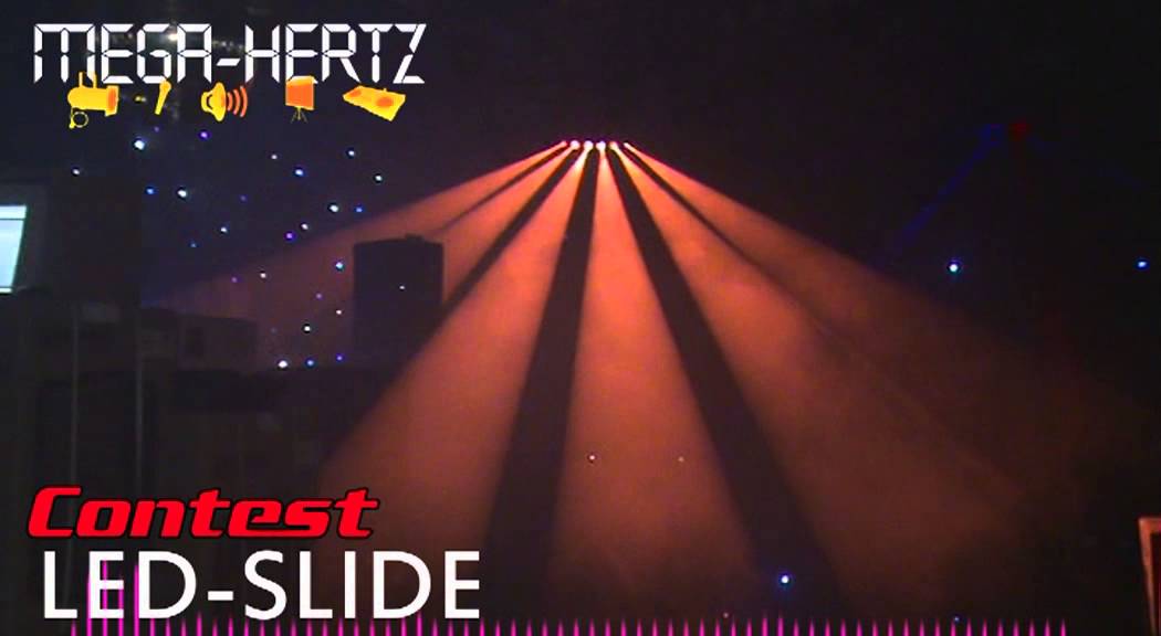 CONTEST - LED-SLIDE LED-SLIDE - Projecteur multi beam à 6 LEDs 3W RGB ...