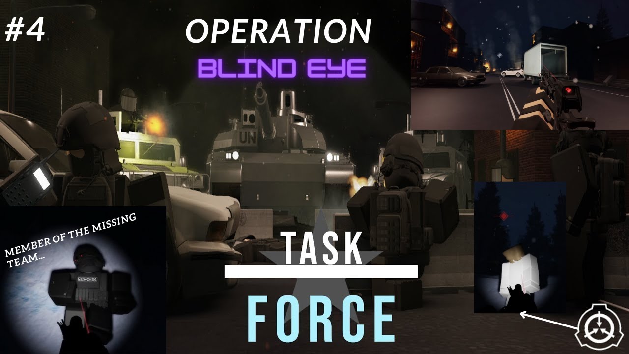 Operation: Blind Eye [ Gameplay ] | Solo | Roblox: SCP Task Force - YouTube