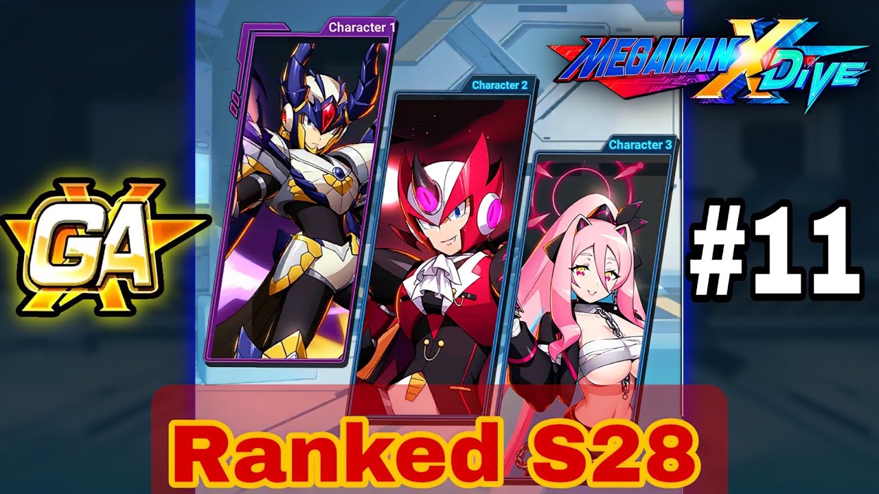 [MegaMan X DiVE] S28 Ranked Match #11 | Shagaru X - H.Zero - Gangsta ...
