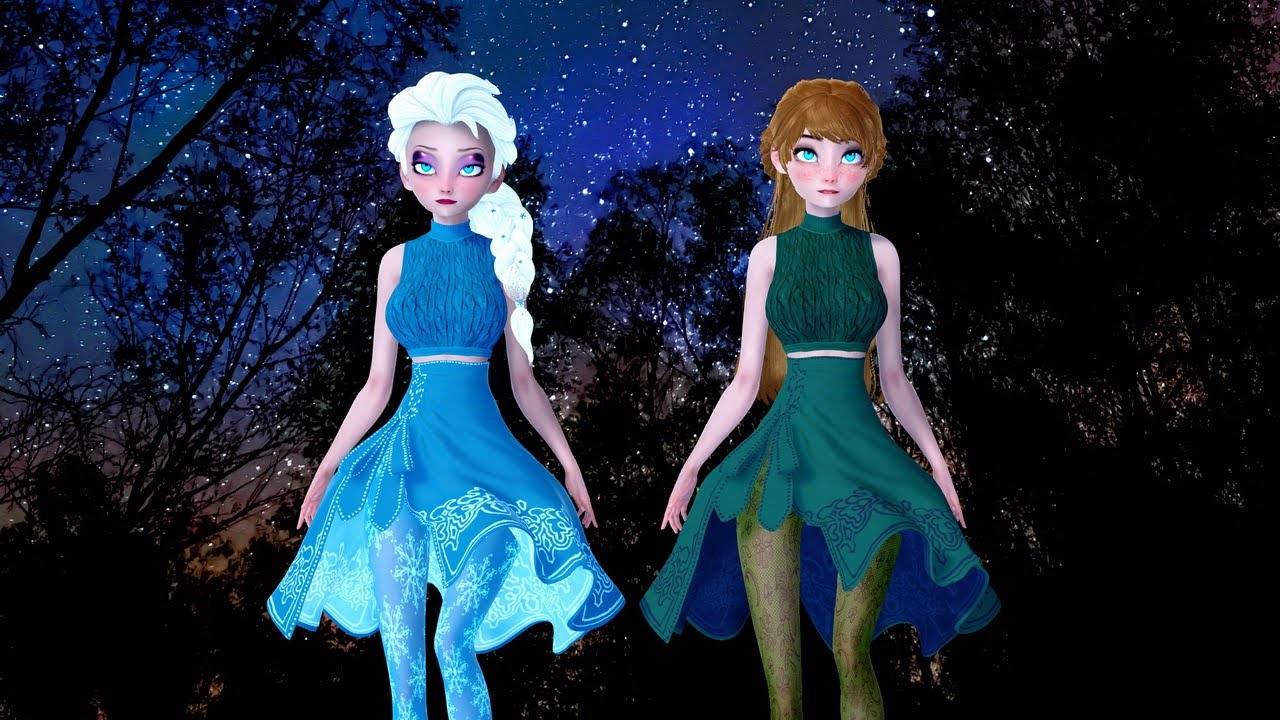 [MMD] STAYC SO BAD (Anna and Elsa) 4K - YouTube