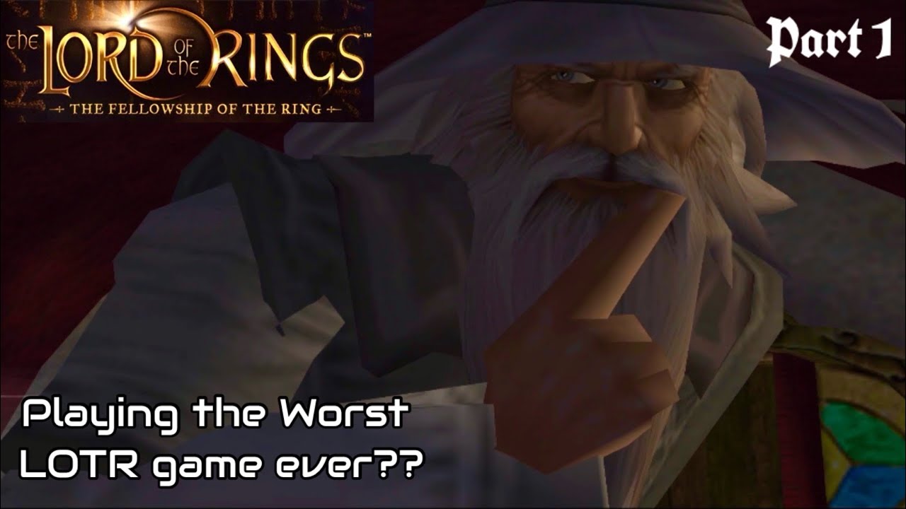 PLAYING THE WORST LORD OF THE RINGS GAME EVER.? | (let’s play) The ...