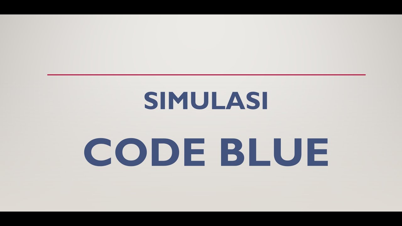 Simulasi Code Blue RS Islam Ibnu Sina Bukittinggi - YouTube