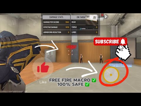 Free fire headshot macro 100% 🎯📲 safe new update how to enable macro on ...