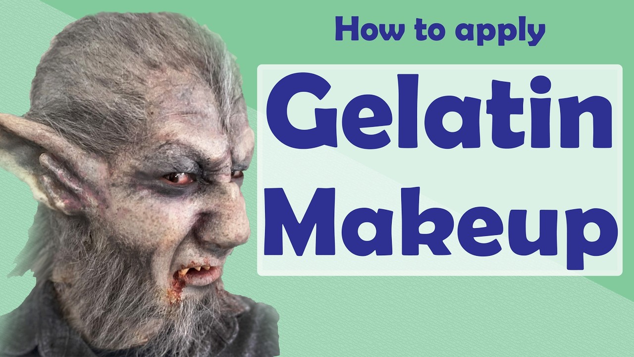 Gelatin Makeup | Special Effects Makeup, Cosplay & Prosthetic - YouTube