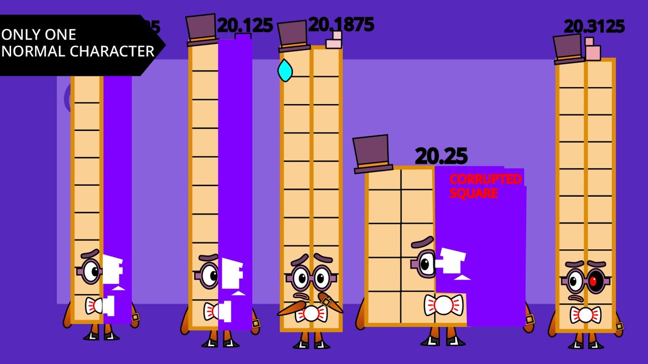 Numberblocks Band Sixteenths 60 (Ends at 300 + Bonus) - YouTube