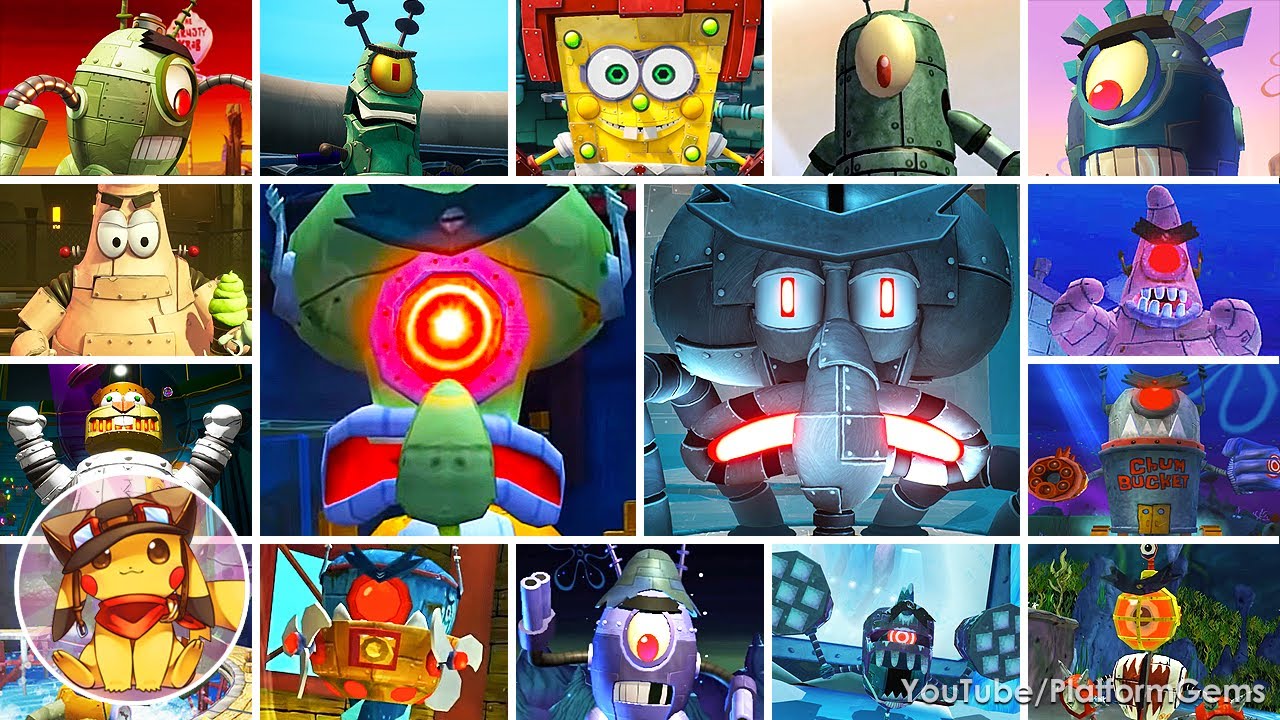 Spongebob Robot Game