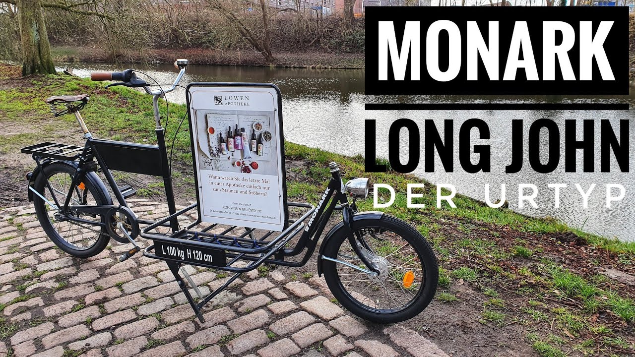 Monark / SCO Long John - Der Ursprung des einspurigen Lastenrades - YouTube