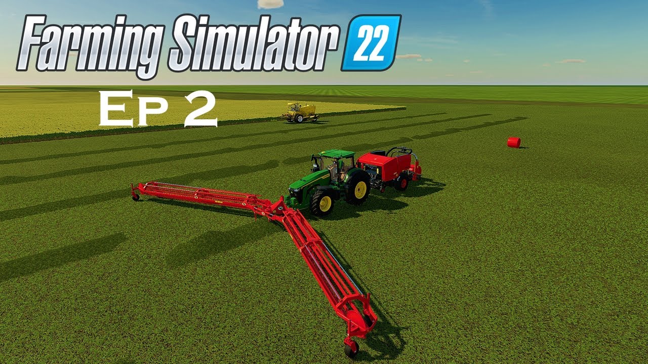 farming Simulator 22 fs22 timelapse big fields map Ep #2 mega farm fs22 ...