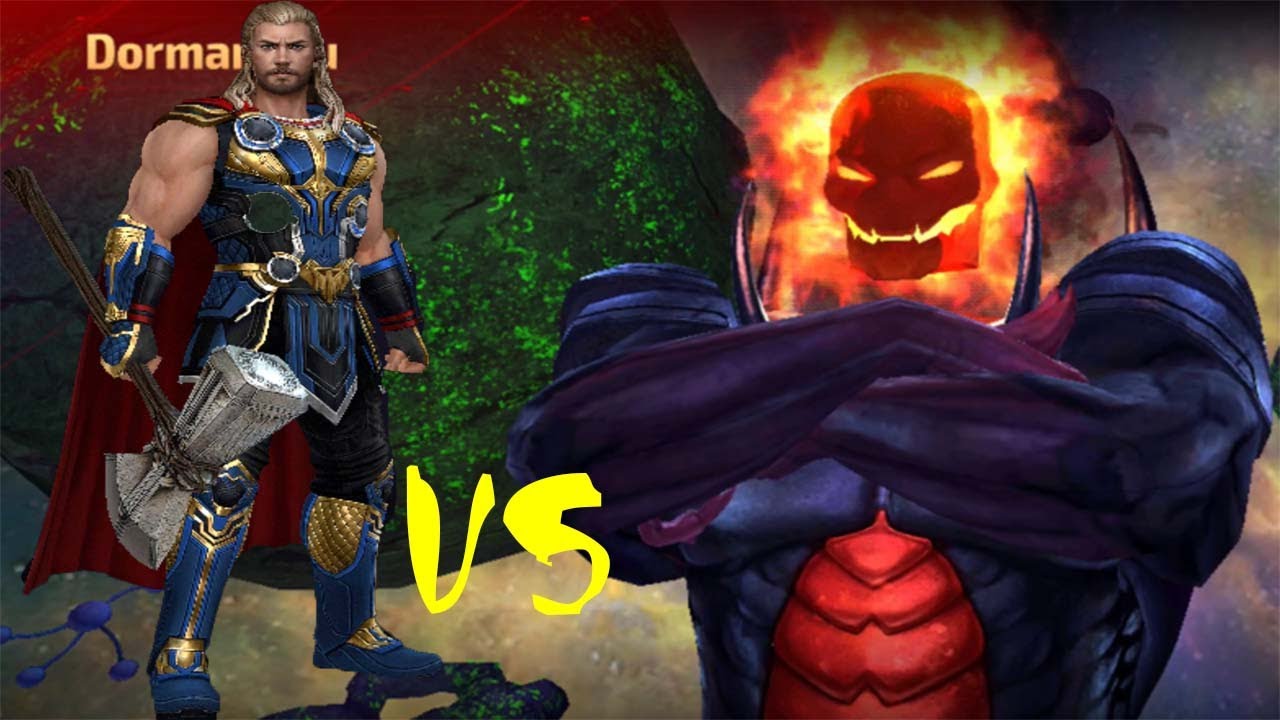 THOR VS DORMAMMU | THOR GBR | MARVEL FUTURE FIGHT - YouTube