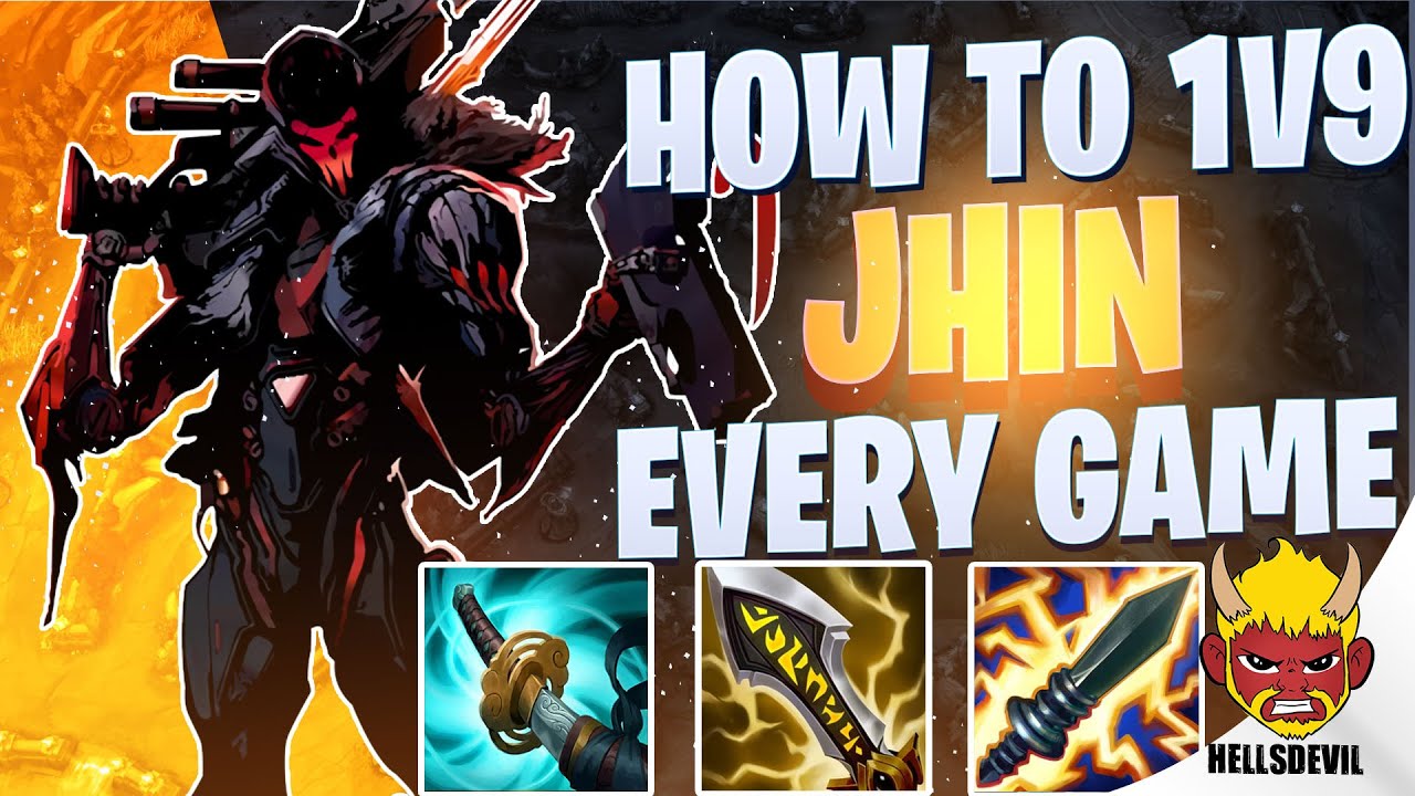 WILD RIFT | How to 1v9 EVERY GAME as Jhin | Challenger Jhin Gameplay ...