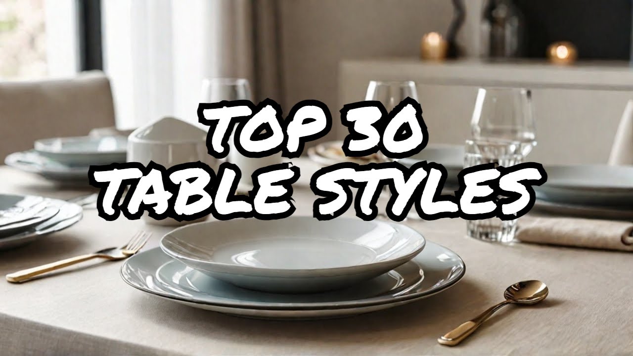 Top 30 Modern Dining Table Designs Trends 2024 - YouTube