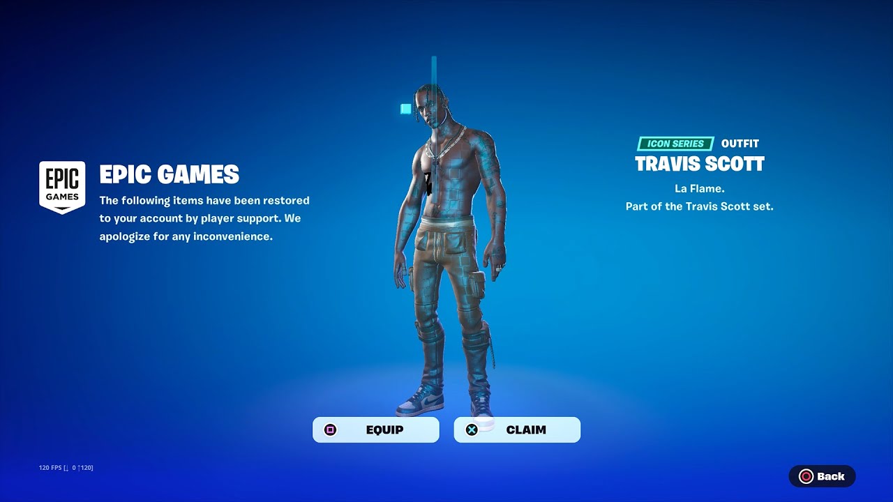 TRAVIS SCOTT is BACK! (Fortnite) - YouTube