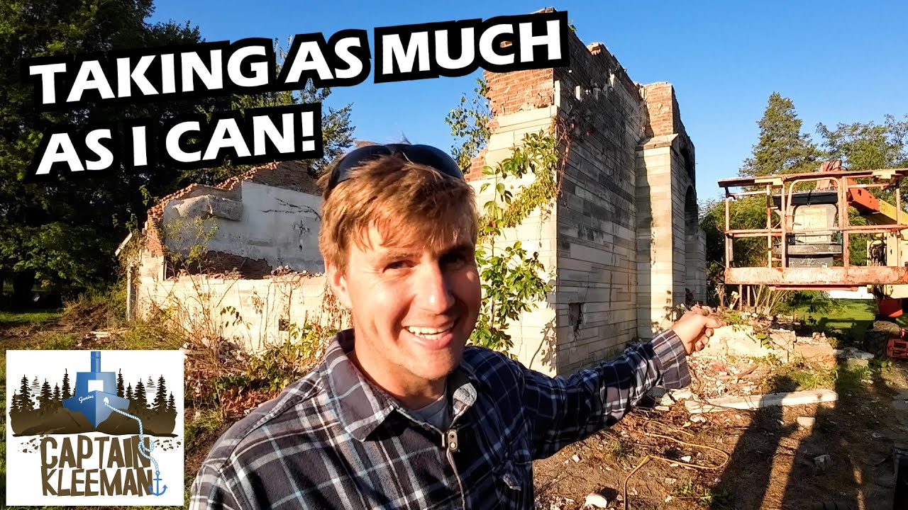 Trucking Adventure: Hauling First Load of Free Salvaged Limestone ...