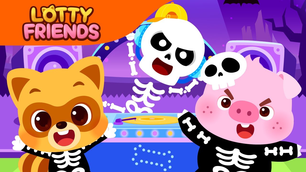 Skeleton Dance💀🎵| Kids Songs & Nursery Rhymes | Season Song | Halloween ...
