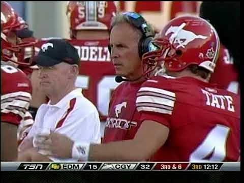 CFL 2010 EDMONTON ESKIMOS AT CALGARY STAMPEDERS - YouTube