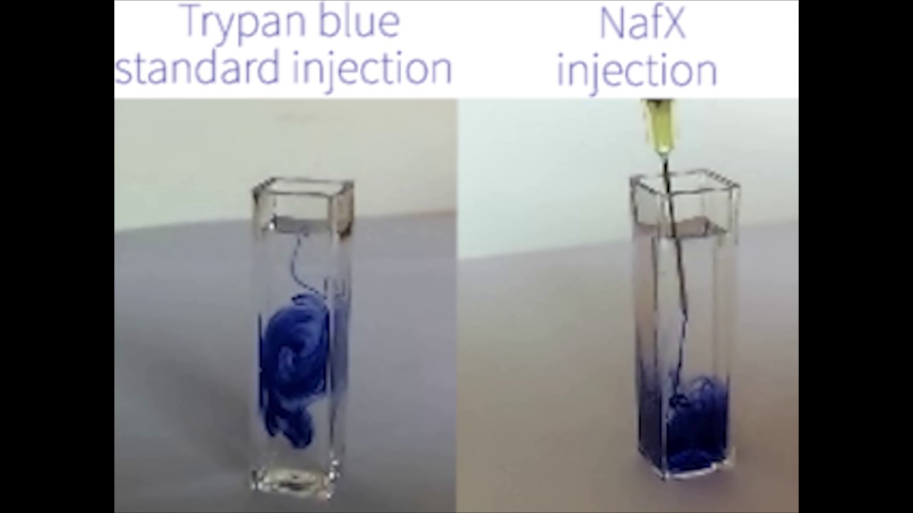STD / HEAVY trypan blue injection comparison - YouTube