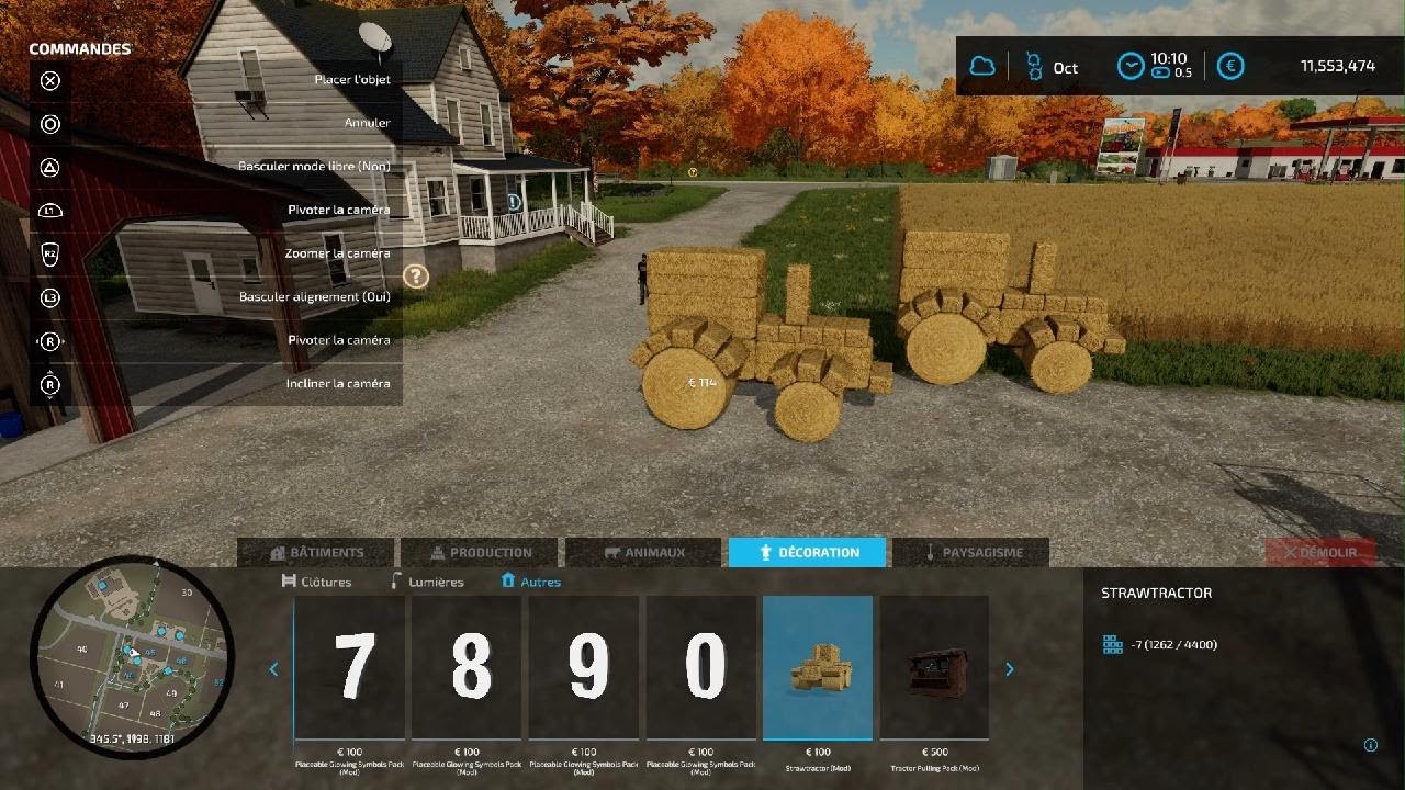 FS 22 : Mod Strawtractor - YouTube