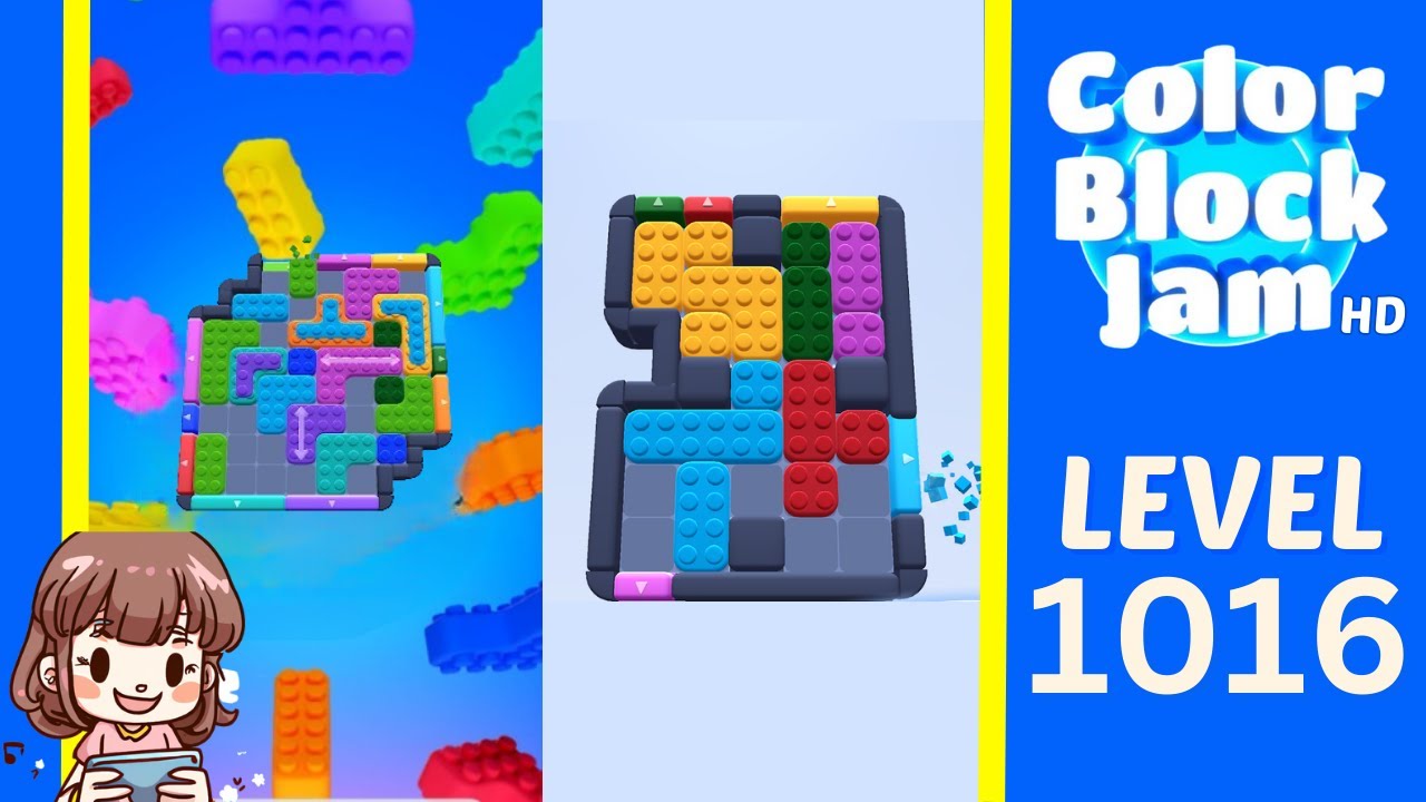 Color Block Jam Level 1016 Solution Walkthrough - YouTube
