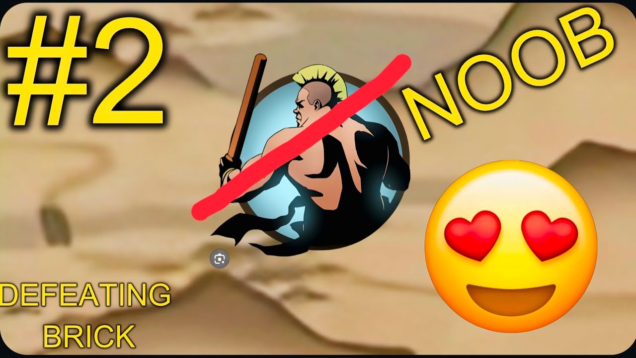 Biting brick||shadow fight 2||#2 - YouTube