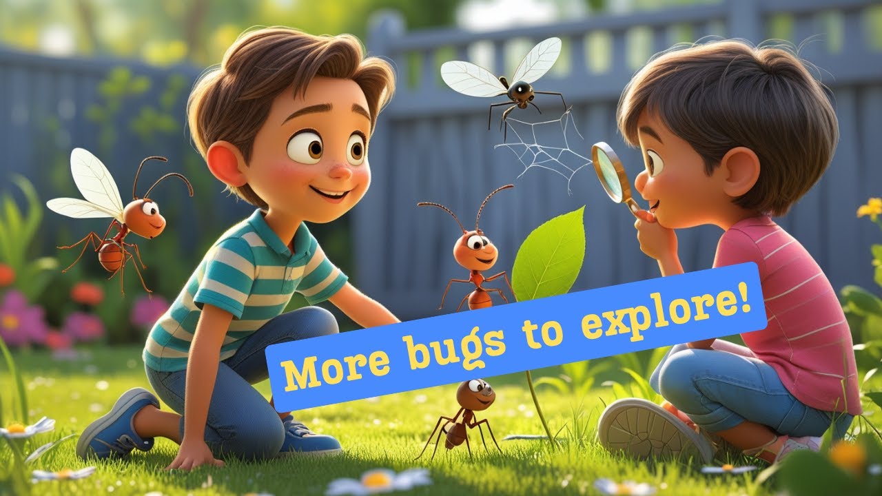 Insects song and rhyme| Bugs | Mosquito, Honeybee, Firefly, Locust ...