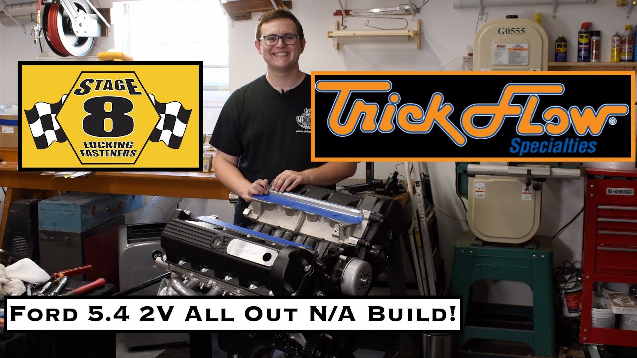 Ford 5.4 2V TrickFlow Engine Build! - YouTube