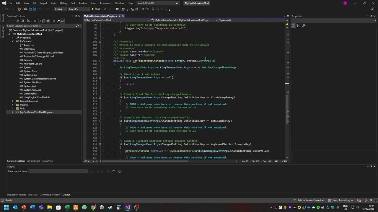 Visual Studio "BepInEx Modding Templates" video guide - YouTube