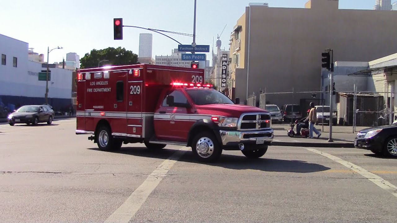 LAFD RA 209 - YouTube