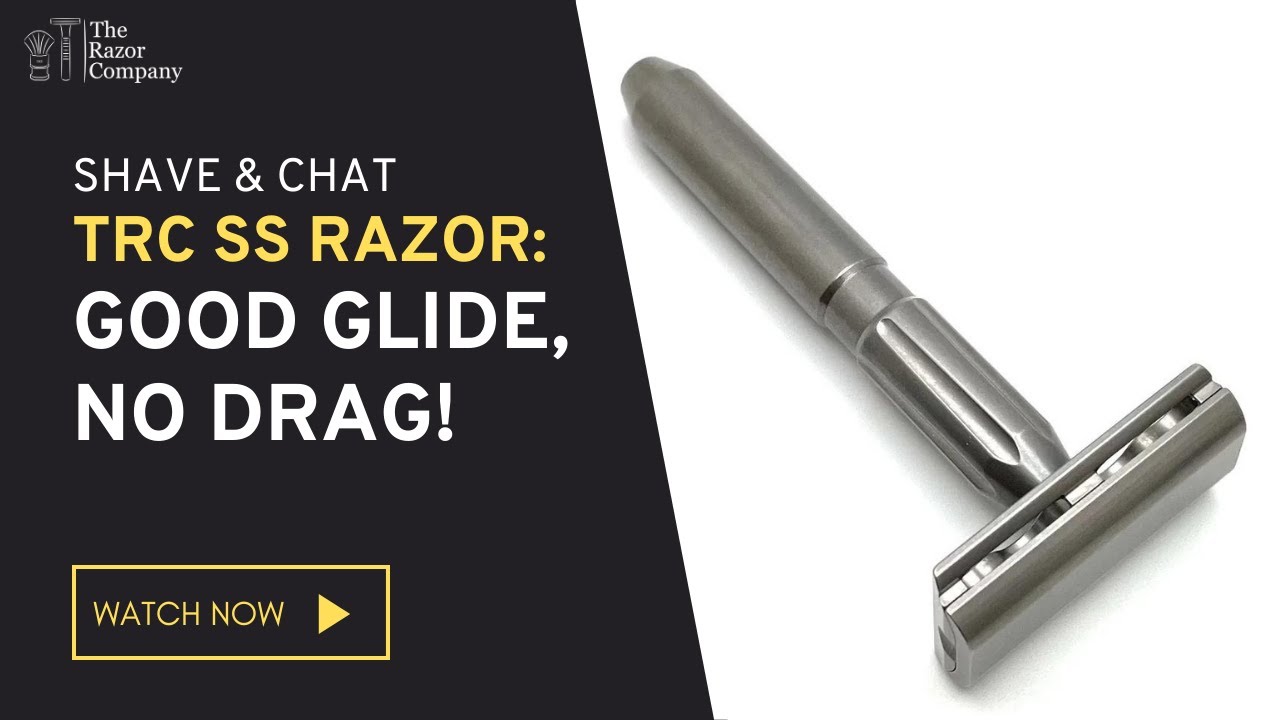 Good Glide, No Drag! TRC Stainless Steel Tumbled Safety Razor | Shave ...