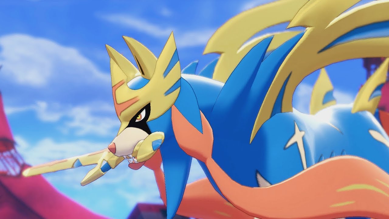 Pokemon Sword - Catching Legendary Zacian - YouTube