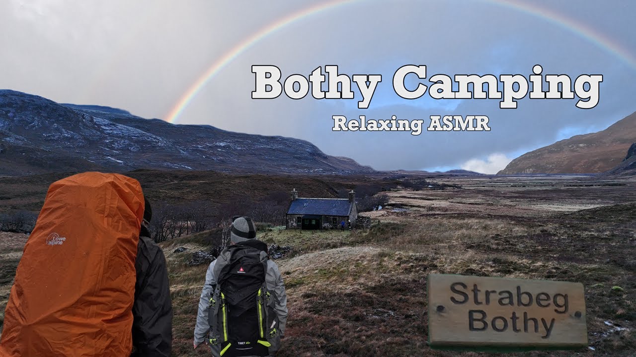 Camping in Strabeg Bothy | Silent, Relaxing ASMR | Hiking & Camping ...
