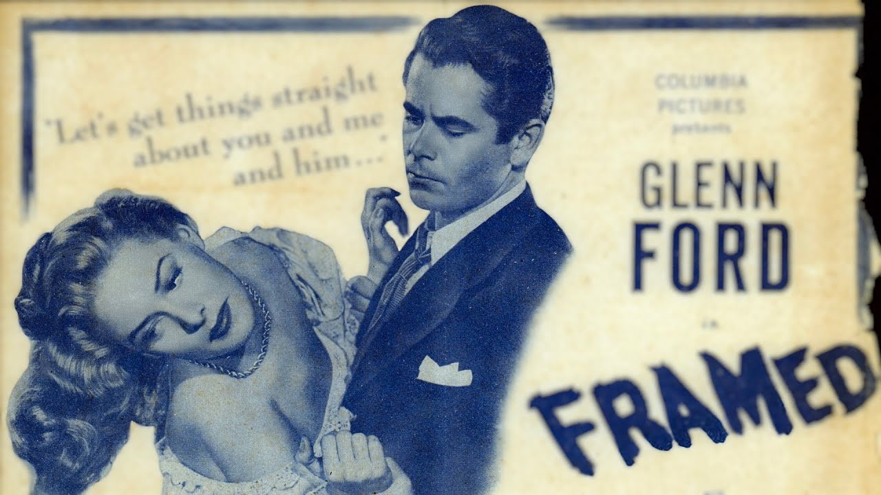 Framed (1947) | Classic Film Noir Thriller | Starring Glenn Ford ...