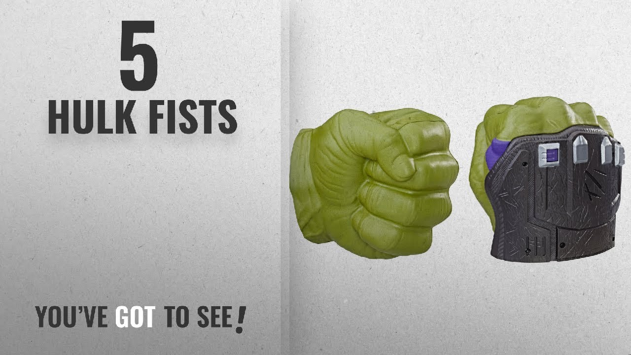 Top 10 Hulk Fists [2018]: Marvel Thor: Ragnarok Hulk Smash FX Fists ...