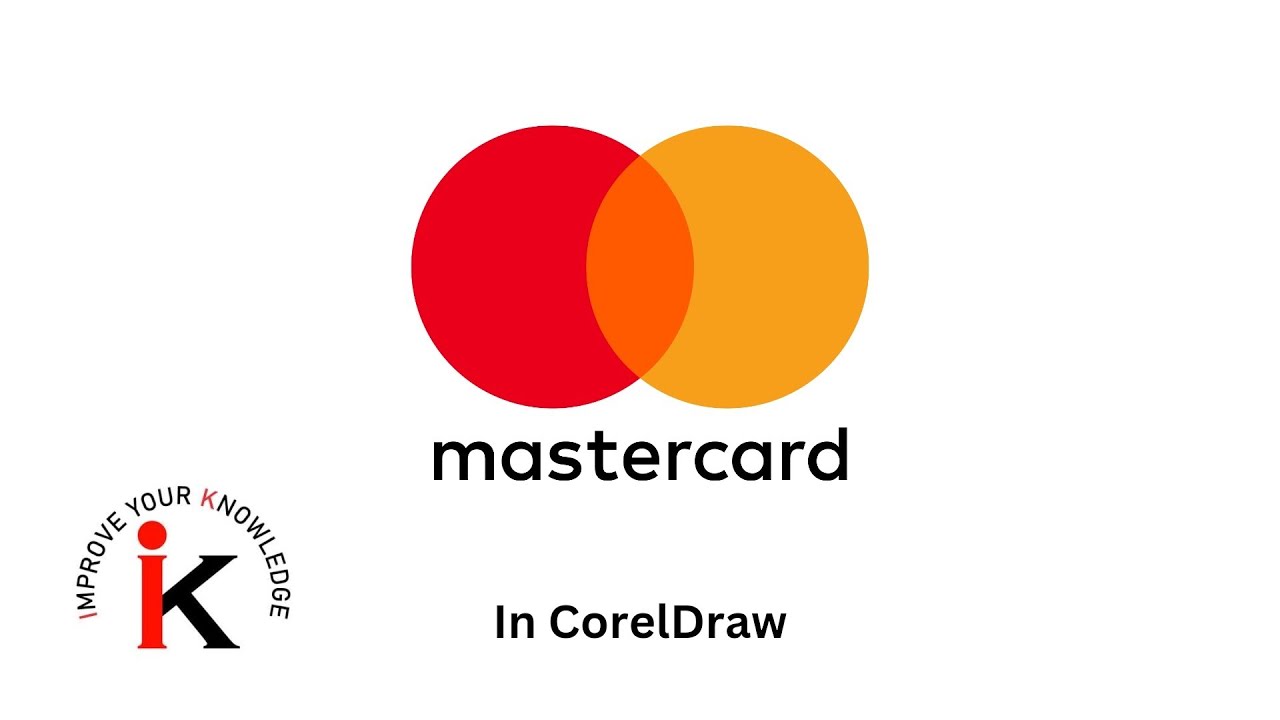 "CorelDRAW Tutorial: How to create Mastercard logo in CorelDRAW" - YouTube