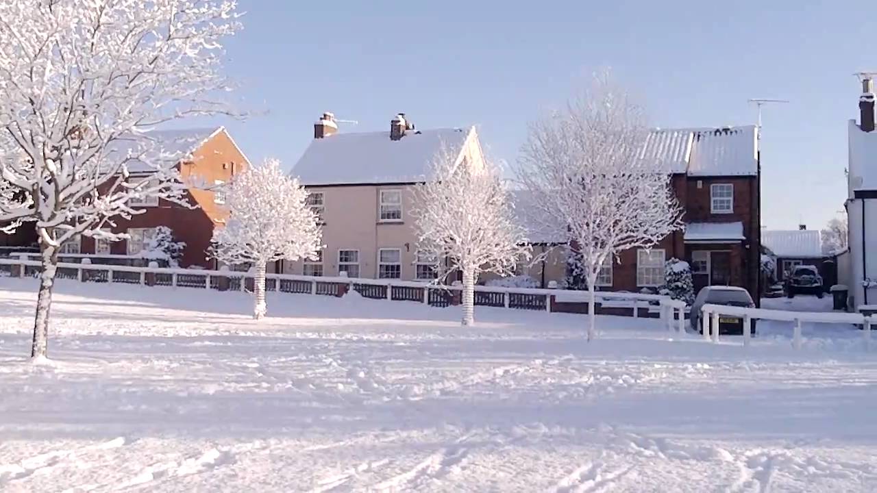 Bridlington snow High Green - YouTube