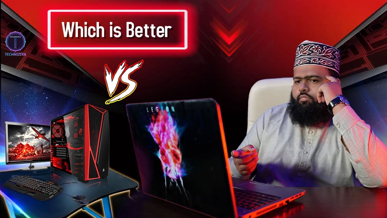 Laptop vs PC Comparison 💻 🖥 || Laptop Best Hai Ya Desktop || Techniziya ...