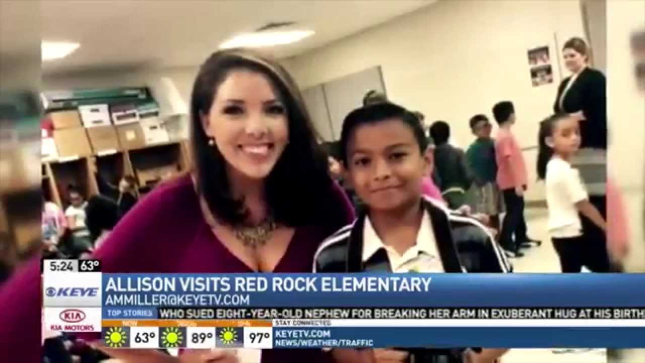 Allison Visits Red Rock Elementary - YouTube