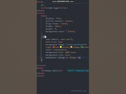 Holi Animation in HTML CSS - YouTube