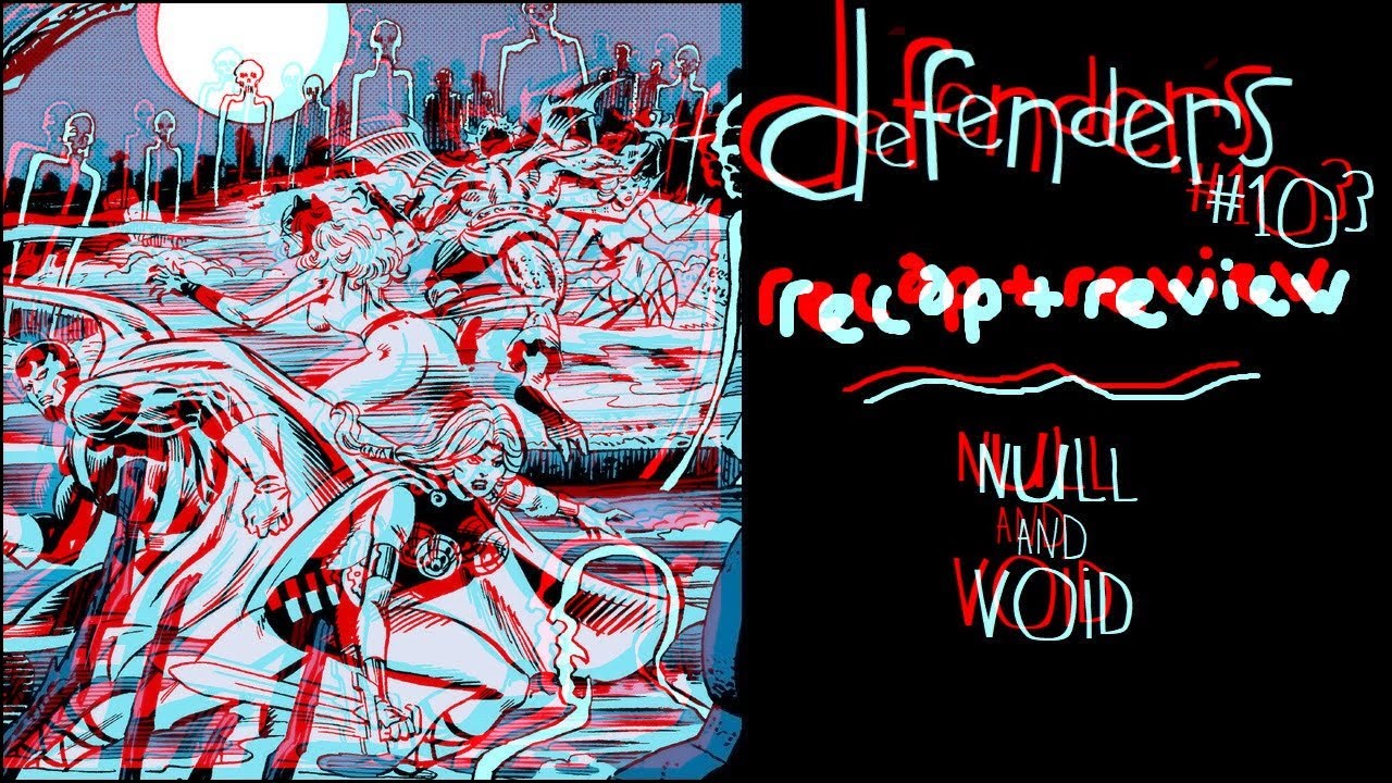 Defenders #103: Gargoyle Battles The Living Darkness - YouTube