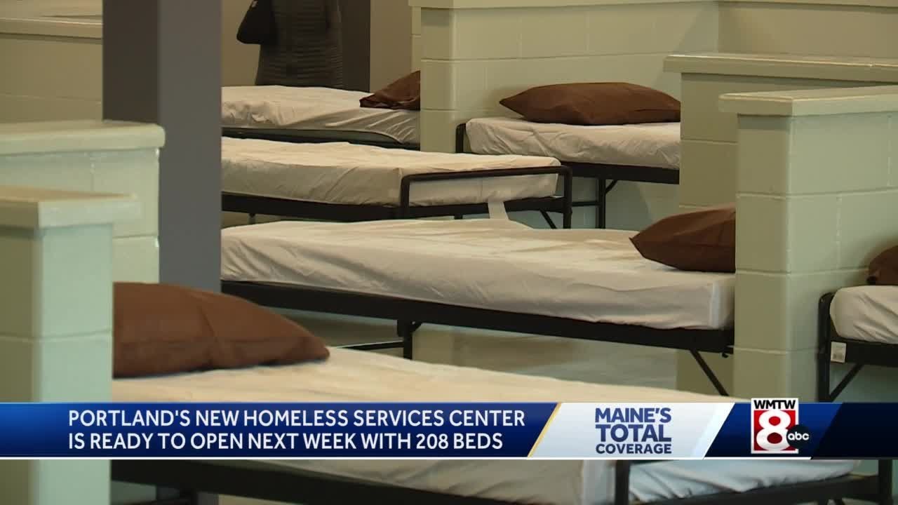 New homeless services center ready to open in Portland 6P - YouTube