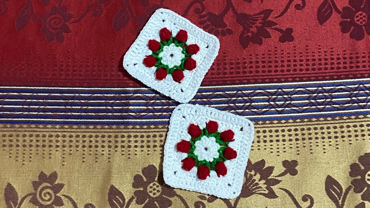 How To make beautiful square shape design in easy way || Kalpana ...